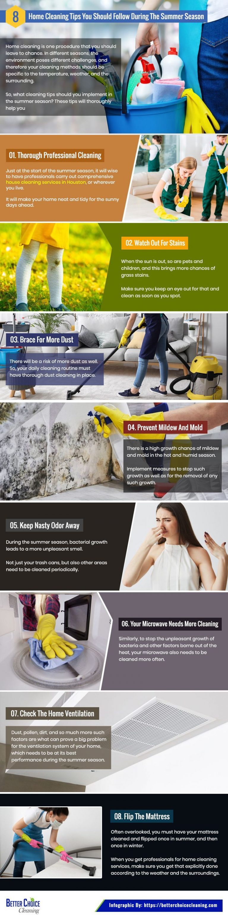 8 Home Cleaning Tips You Should Follow During The Summer Season ...